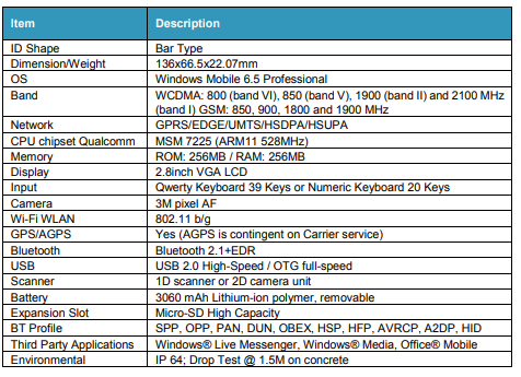 Opticon H21 - Máy quét mã vạch kiểm kho Windows - Việt POS