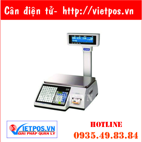 Cân điện tử in nhãn CAS CL5200